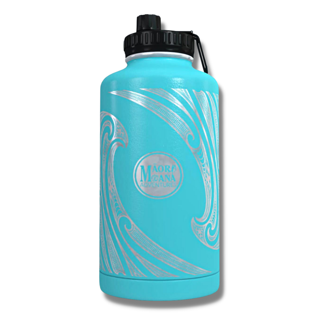 HAUORA FLASK 2L TURQUOISE – MAORI MOANA ADVENTURES