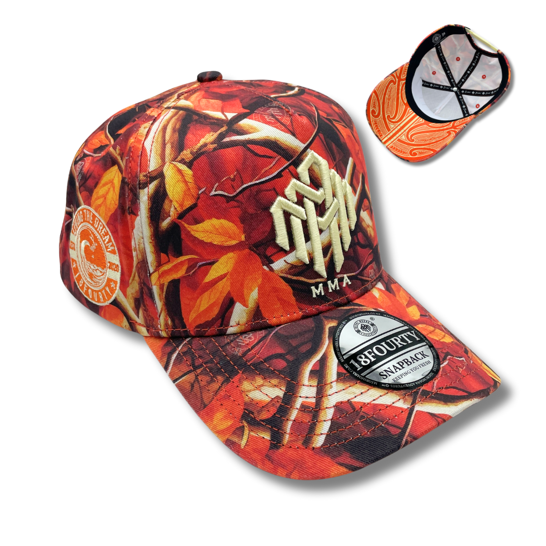 AUTUMN CAMO MMA SNAPBACK – MAORI MOANA ADVENTURES