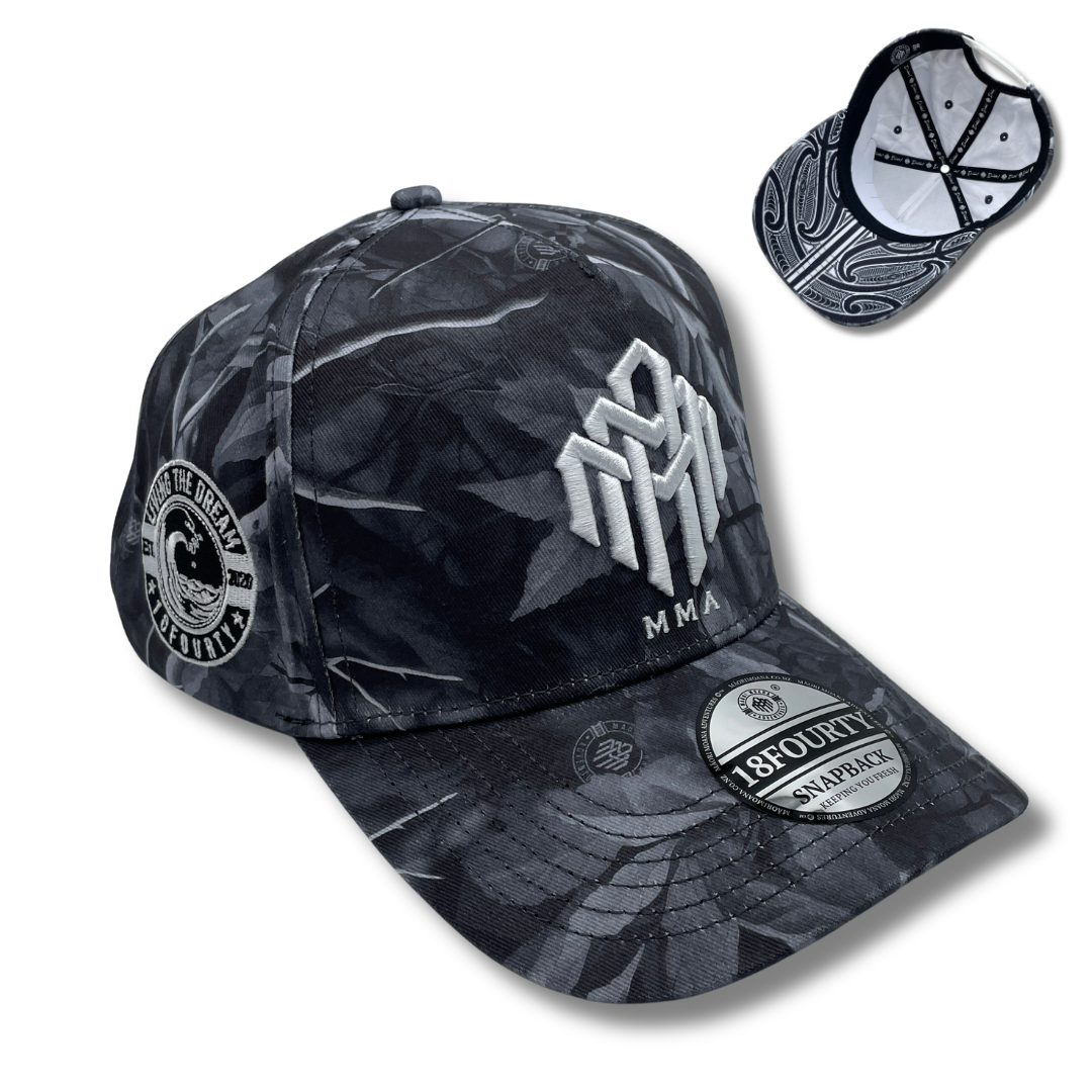 BLACK CAMO MMA SNAPBACK – MAORI MOANA ADVENTURES