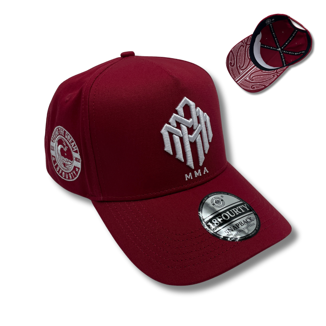 MAROON MMA SNAPBACK – MAORI MOANA ADVENTURES